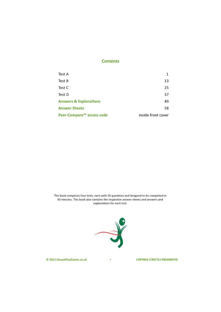 Eleven Plus Exams GL English Practice Papers (Multiple Choice) Book 1 ...