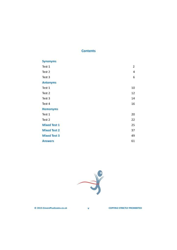 11+ Essentials - Verbal Reasoning: Vocabulary Book 1 (First Past the ...