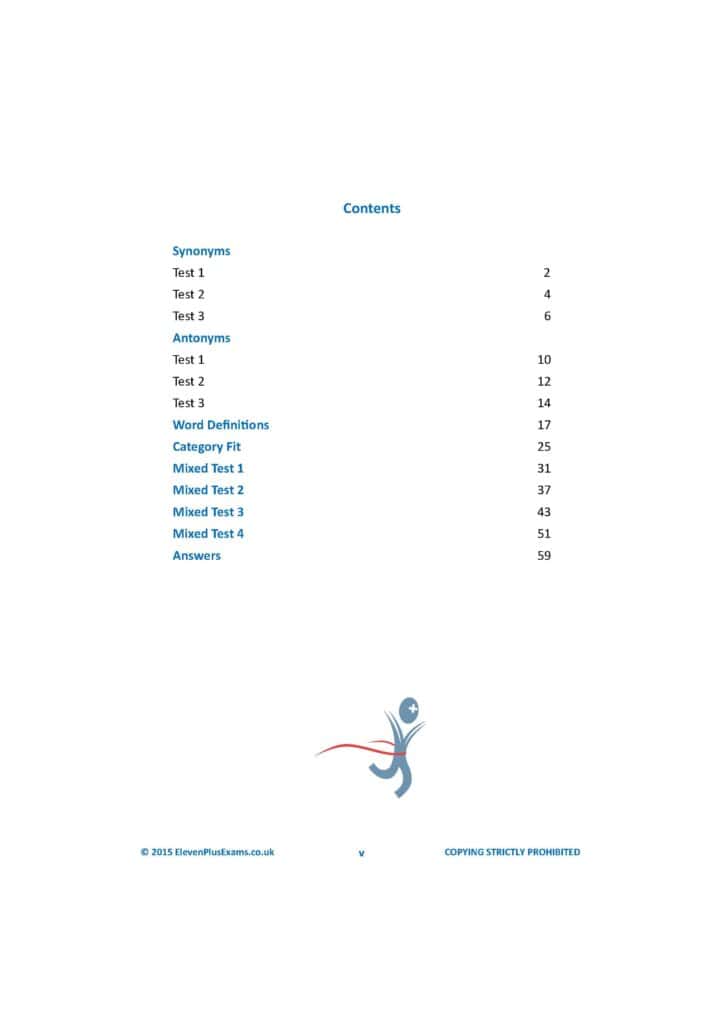 11+ Essentials - Verbal Reasoning: Vocabulary Book 3 (First Past the ...