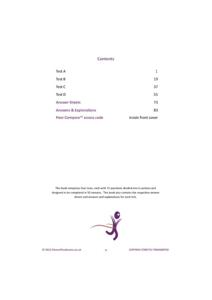 Eleven Plus Exams GL Non-Verbal Reasoning Practice Papers (Multiple ...