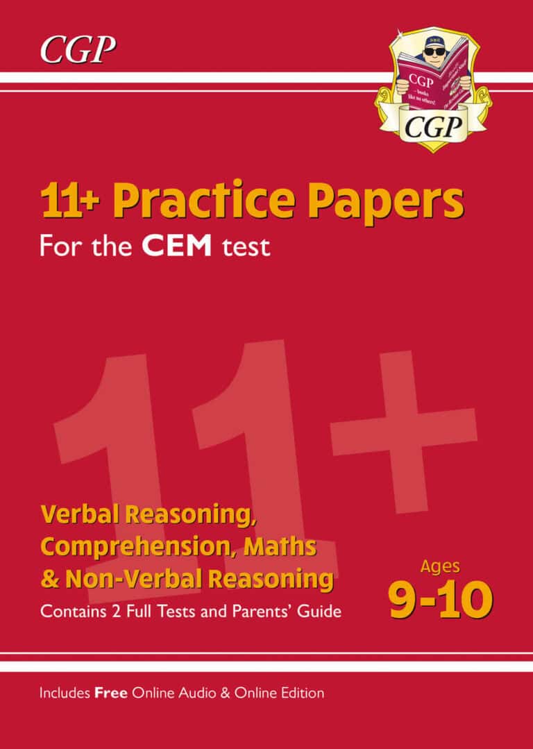 CGP 11+ CEM Practice Papers - Ages 9-10 (with Parents' Guide & Online ...
